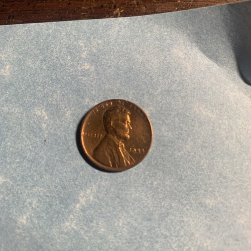 RARE 1944 Wheat Penny No Mint Mark “L” in Liberty On Rim Error Cent BN ...