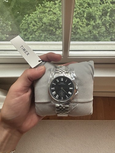 Timex Waterbury Metropolitan Sub-Second 39mm Stainless Steel Bracelet ...