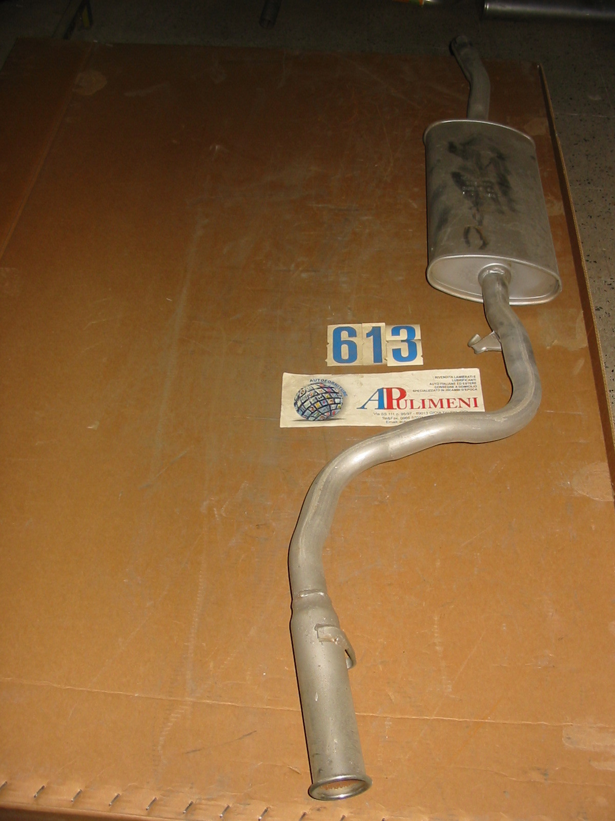 305707 MARMITTA TERMINALE (MUFFLER /AUSPUFF) SEAT RONDA 1.6 83>84 | eBay