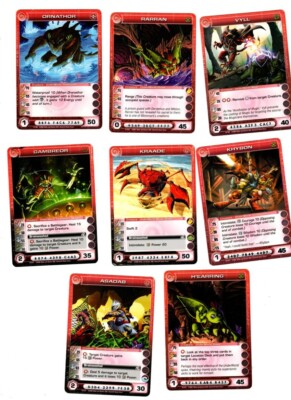 Lot #0045. 8 Chaotic Creature cards Underworld. | eBay