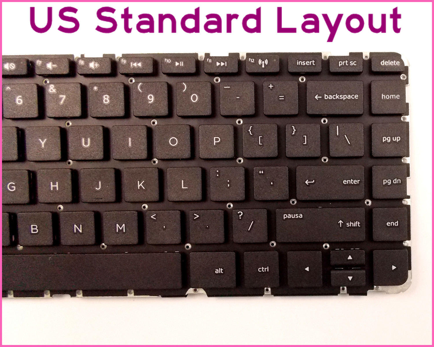 Laptop US Layout Keyboard for HP Pavilion 14-n207la 14-n209la NO Frame ...