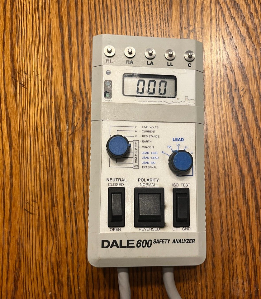 Dale Technology Dale600 Safety Analyzer | eBay
