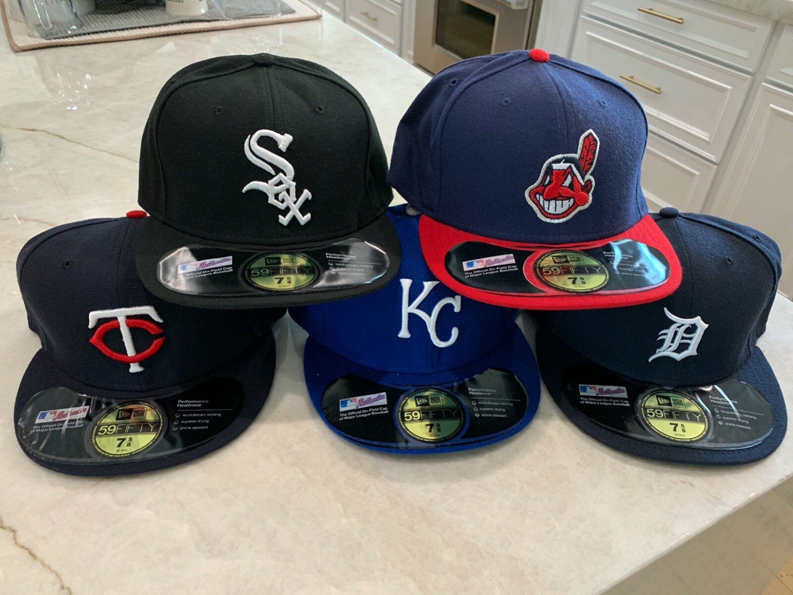 Authentic Hat Collection 59FIFTY MLB New Era Cap Size 7 5/8 USA | eBay