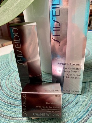 SHISEIDO - Facial Brightening Serum, Pre-makeup Cream, Hydro-Powder Eye ...
