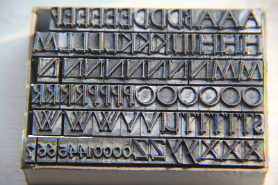 Stamping & Embossing - Type Font
