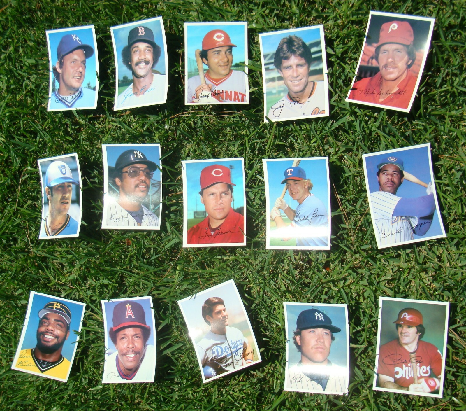 1981 Topps Baseball Card Complete Set 5 x 7 Brett-Bench-Rose-Schmidt ...