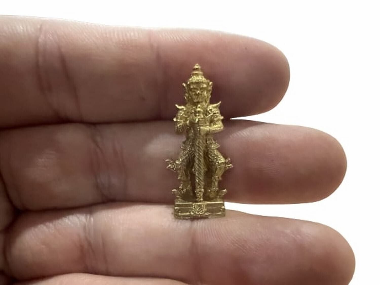 Thao Wessuwan Giant God Talisman Thai Protect Amulet Sacred Statue ...