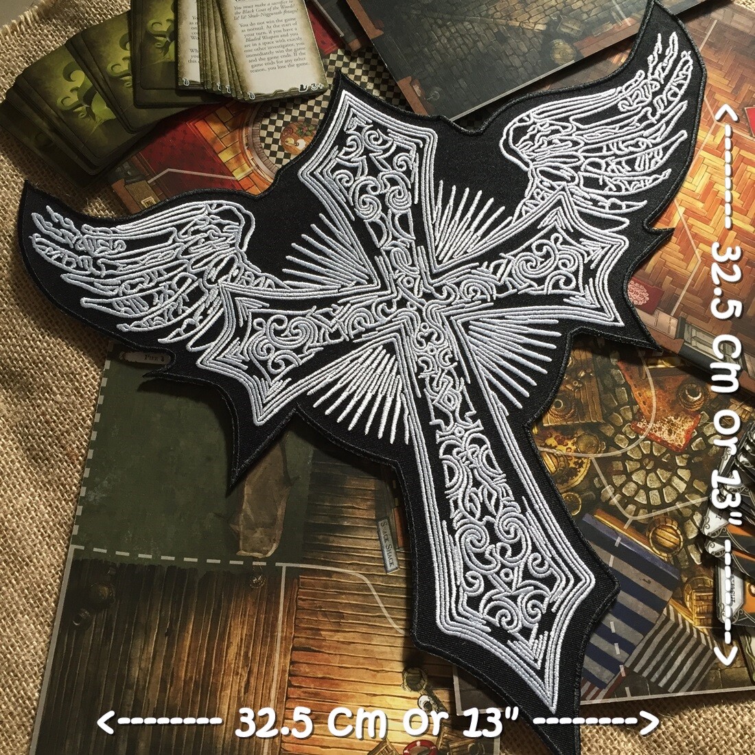 Celtic Cross Patch Religious Ethnic Emblem Embroidered