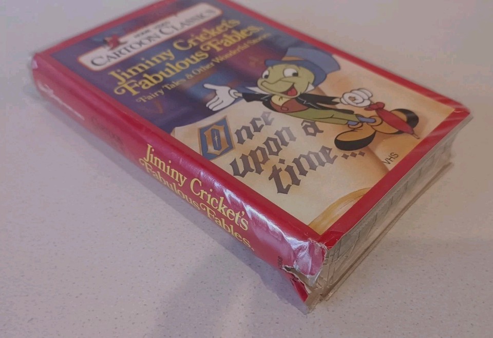 Walt Disney Home Video Cartoon Classics Jiminy Crickets Fabulous Fables ...