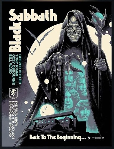 Black Sabbath Back To The Beginning The Final Show In Birmingham UK July 5 2025 | eBay
