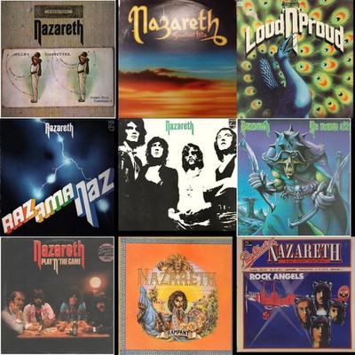 Complete Nazareth Vinyl Vinyl Collection 9 records | eBay.de