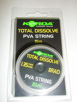 Korda Solid 1.35mm PVA string 15m Carp fishing tackle | eBay UK