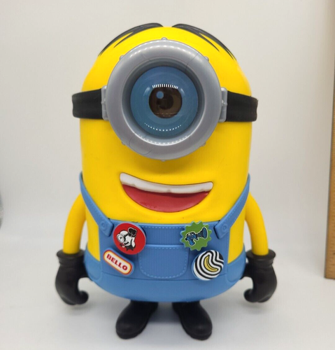Minions 2019 The Rise Of Gru Real Live Stuart 8" Sound Animated Eye ...