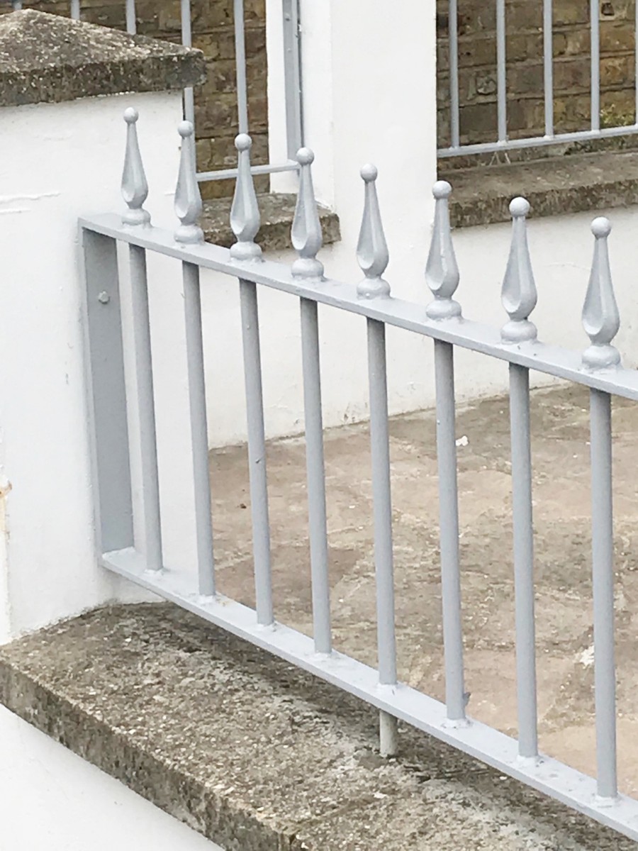 Rustic Wrought Iron Railings