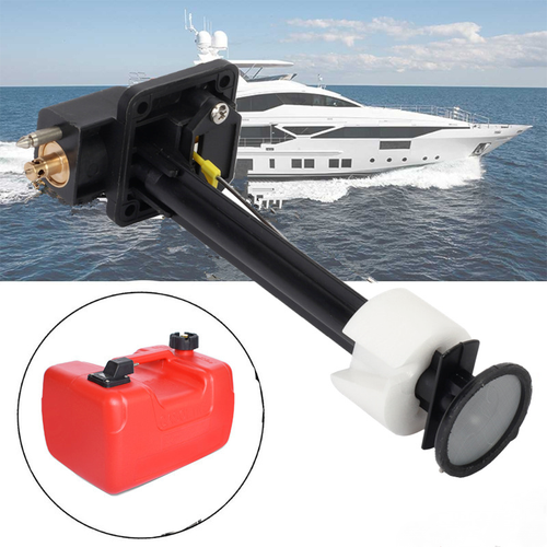 Outboard Motor Boat Fuel Tank Gauge Replacement - ABS Marine Gas Gauge ...