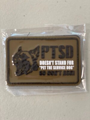 PTSD PVC Patch Military Discontinued Rare USMC ARMY NAVY COAST GUARD | eBay