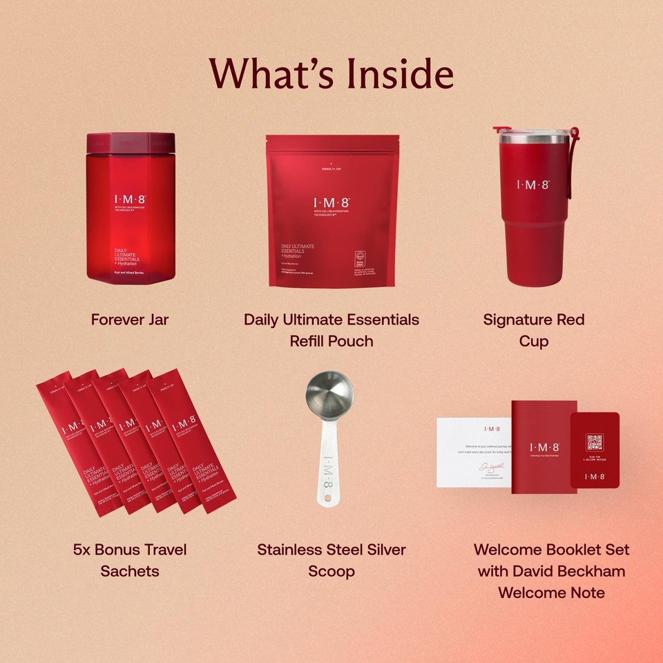 IM8 Daily Ultimate Essentials All-in-One Multivitamin Supplement 30 ...