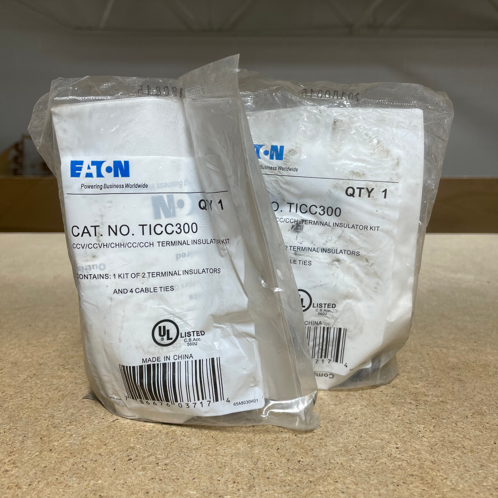 EATON #TICC300 / (2) Terminal Insulator Kits - CCV/CCVH/CHH/CC/CCH ...