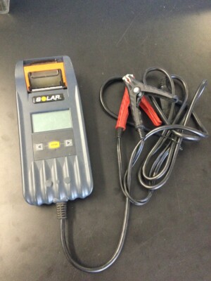 Solar BA327 Digital Battery & System Tester w/ Integrated Printer ...