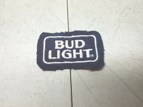 Bud Light Uniform Patch Vintage Anheuser Busch Brewing Company | eBay