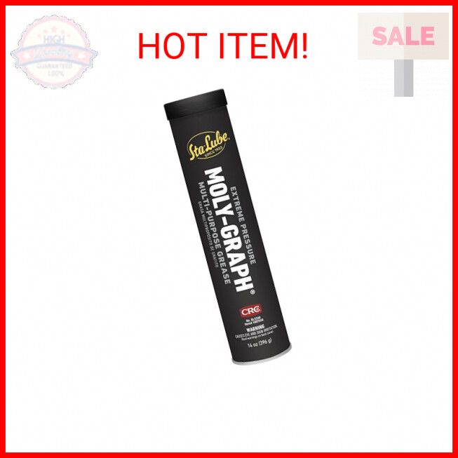 Sta-Lube CRC SL3330 Moly-Graph Extreme Pressure Multi-Purpose Lithium ...