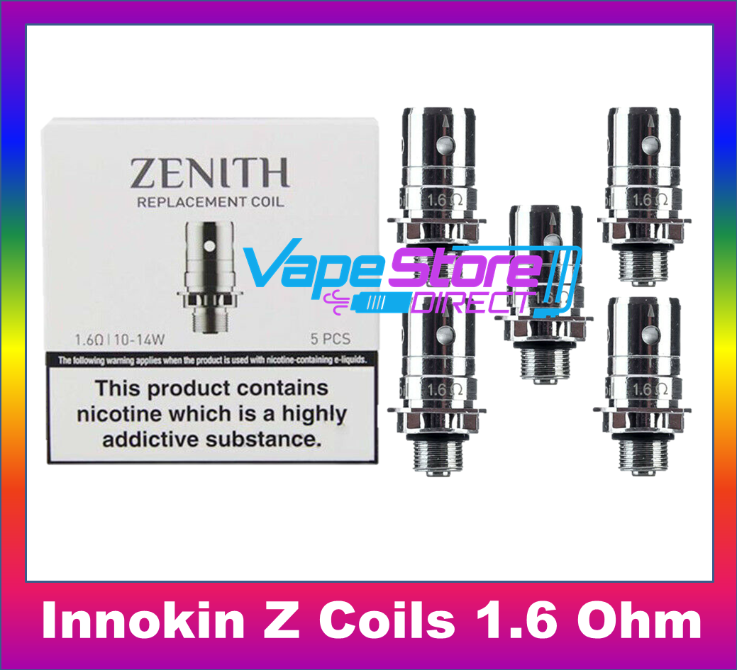 Innokin Zenith Zlide Z Coils 0.3ohm/0.6ohm/0.8ohm/1.0ohm/1.6Ohm/0.48ohm ...