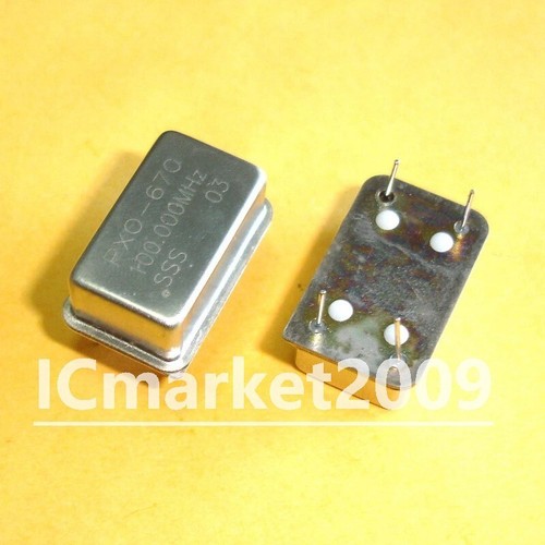 20 PCS 100.00MHz DIP-4 100.00M 100MHz 100M 100.000MHz Active Crystal ...