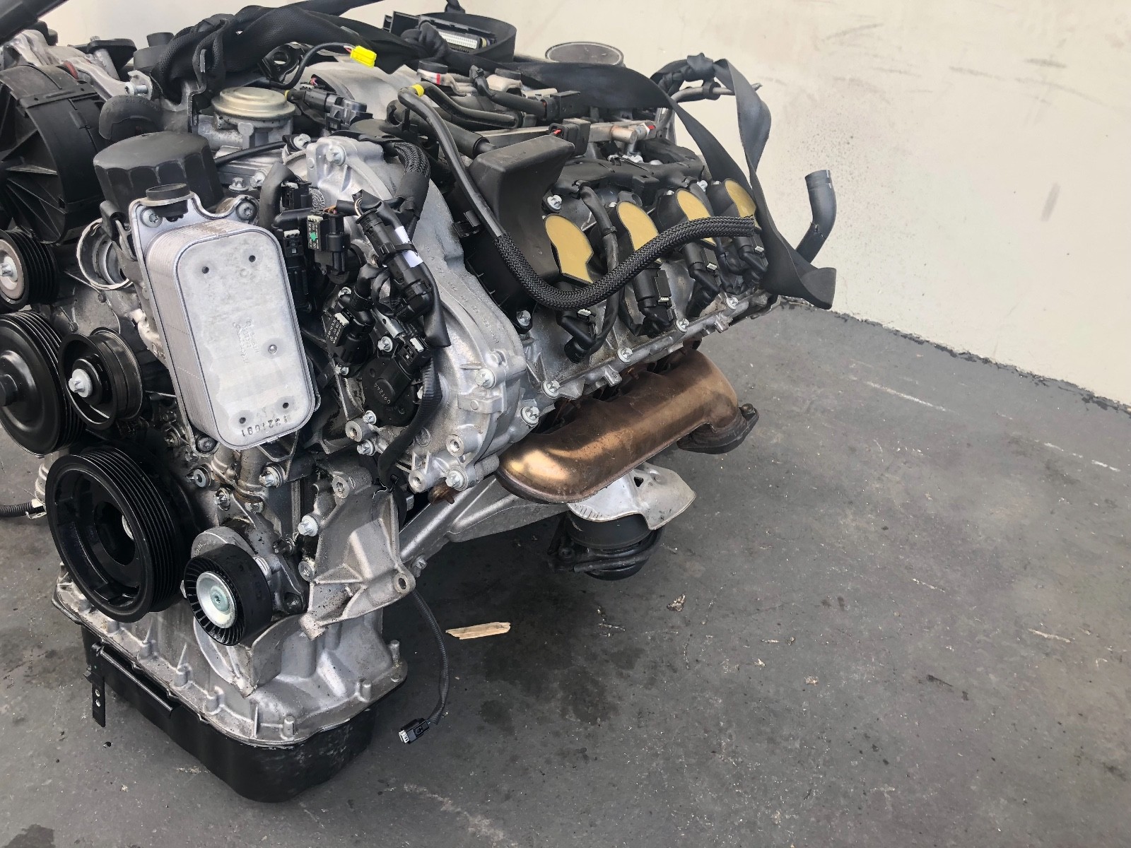 Complete Engine Motor 2010-2012 Mercedes W164 X164 Gl550 Ml550 120K oem ...