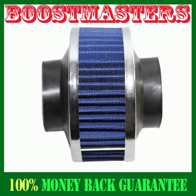 Universal 3" Performance Cold Air Intake Filter Valve Pipe Rubber BLUE ...