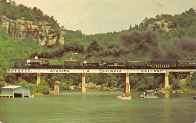 AL~ALBAMA~BLUE POND~TENNESSEE ALABAMA & GEORGIA RAILWAY BRIDGE | eBay