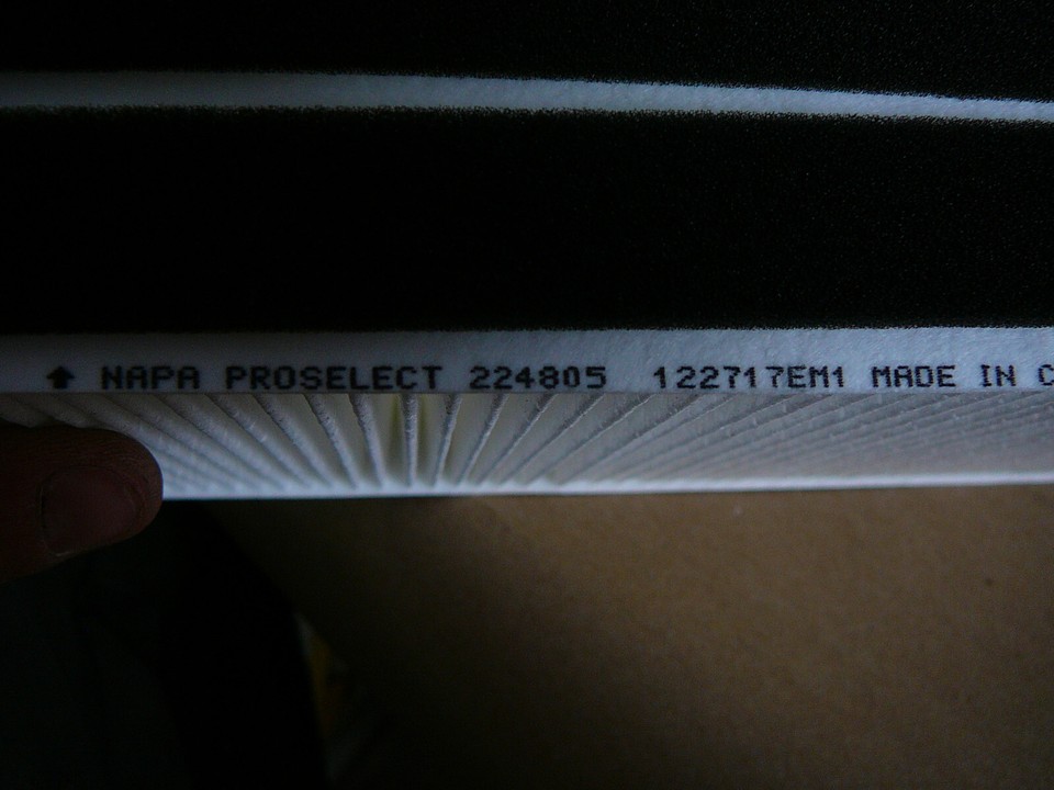 PROSELECT CABIN AIR FILTER 224805 | eBay