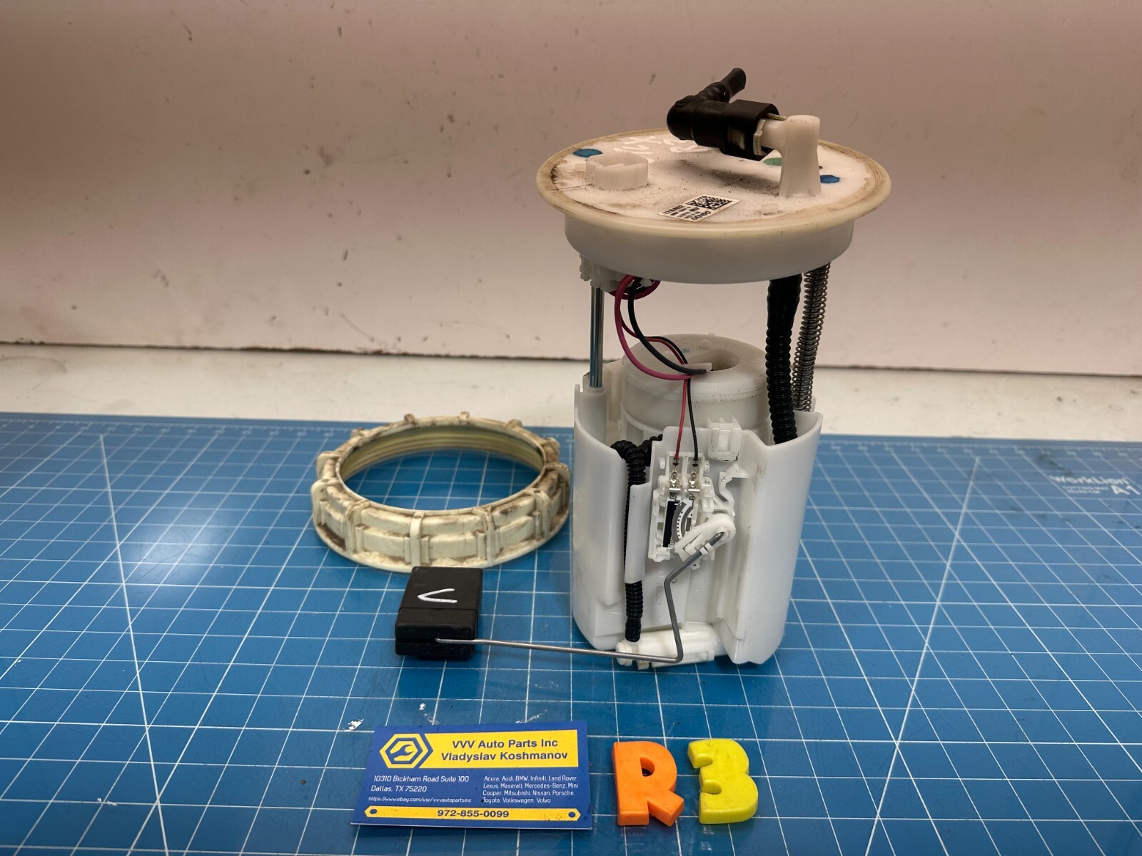 15-20 Acura TLX 3.5L FWD - FUEL GAS PUMP & LEVEL GAUGE SENSOR ASSEMBLY ...