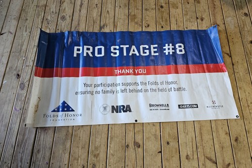 RockCastle Pro Stage #8 NRA Brownells 3 Gun Competition Banner Sign ...