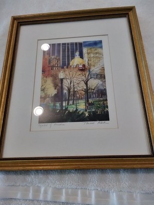 Framed 11"x13" Print "Symbol of Freedom" by Thomas Rebek, Signed | eBay