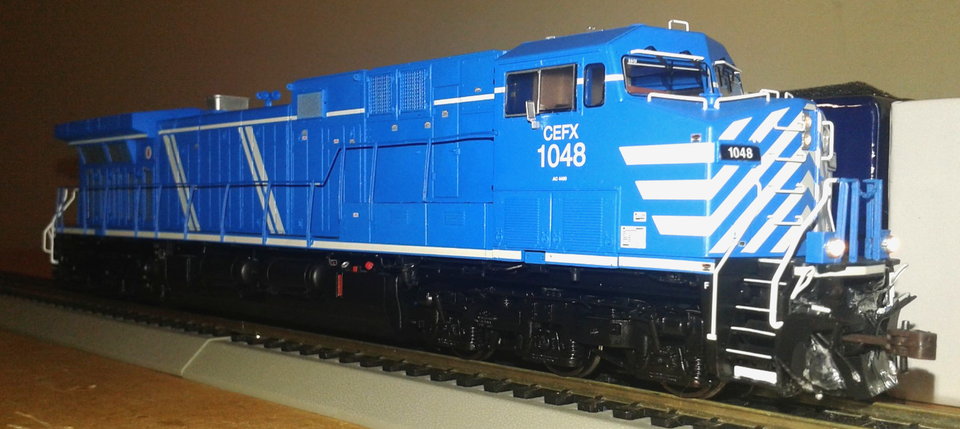 HO SCALE ATHEARN GENESIS GE AC4400CW CIT GROUP CEFX #1048 DCC & SOUND ...