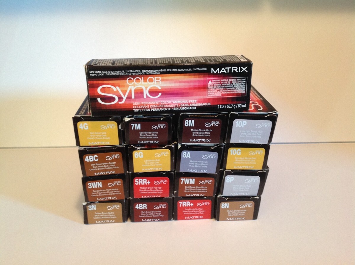 Matrix Demi Color Chart