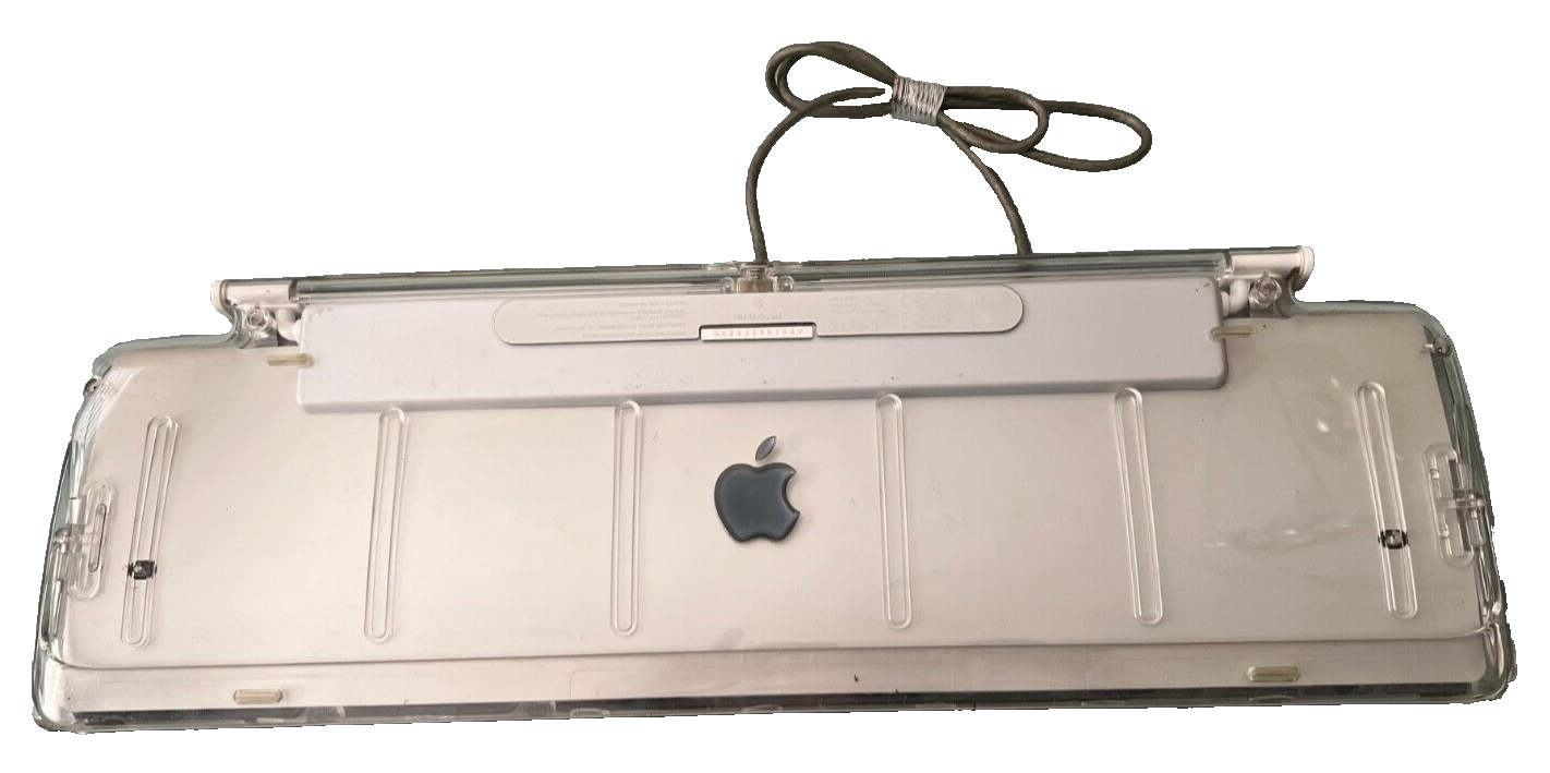 Apple Mac Pro Keyboard M7803 Wired 2 USB Ports Tested Working for sale ...
