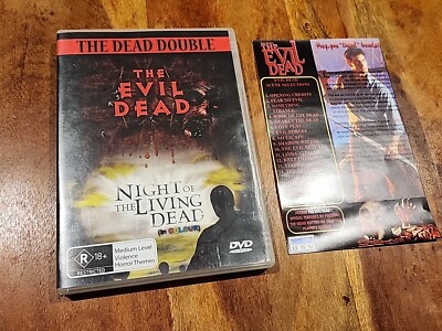 The Dead Double Evil Dead & Night of the Living in Colour DVD set ...
