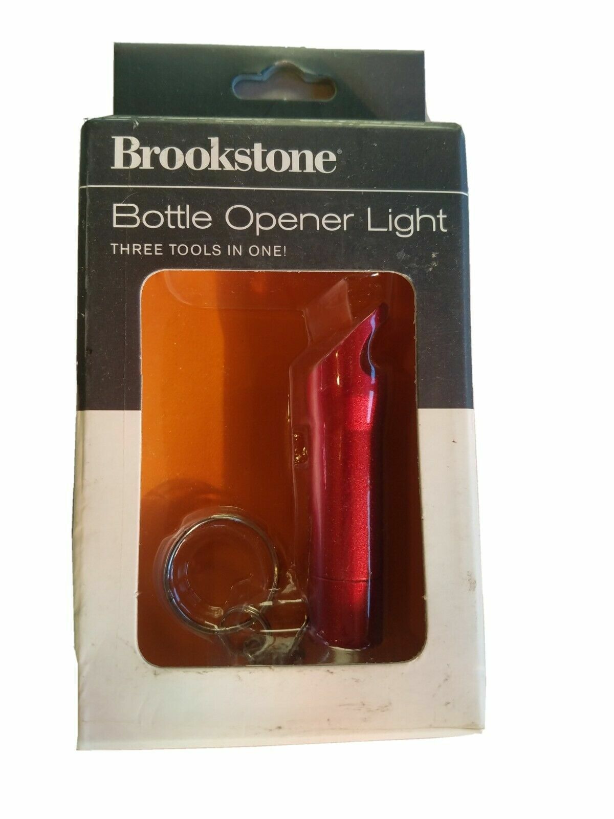 Brookstone Bottle Opener Light Red - 745411 for sale online | eBay