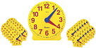 Learning Resources Classroom Clock Kit 1 2day Delivery for sale online ...