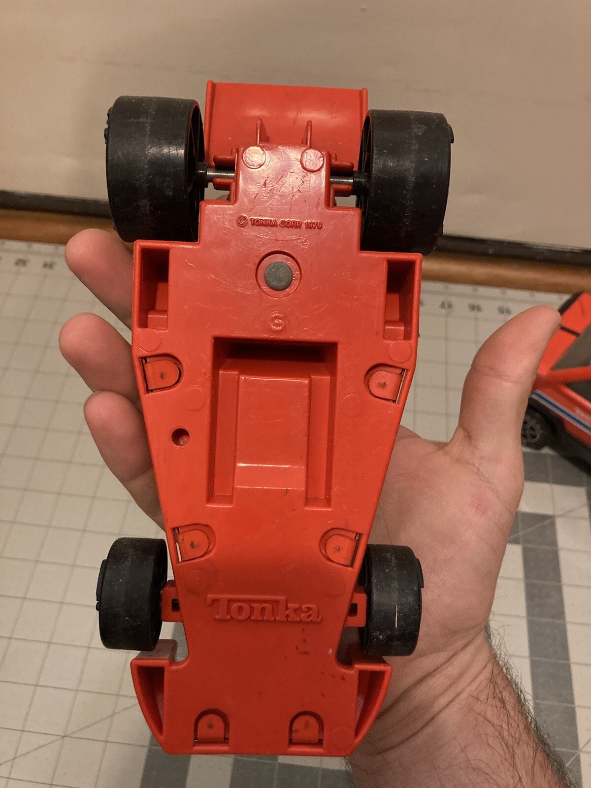 Vintage Tonka AJ Foyt Racing Team Van And Indy Race car 1970s Made in ...