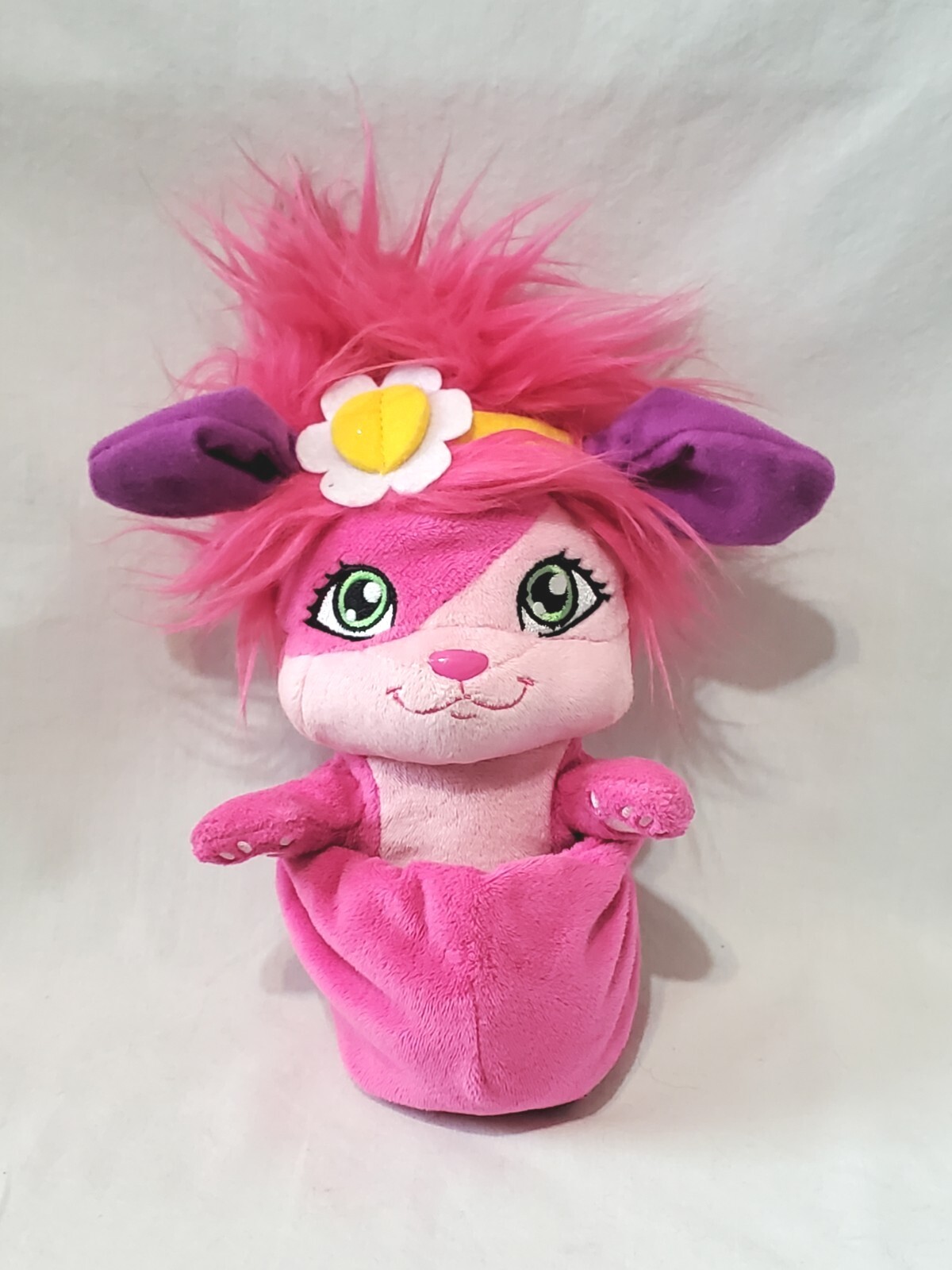 Popples Bubbles Plush 8" 2015 Netflix Animated Cartoon Series Pink ...