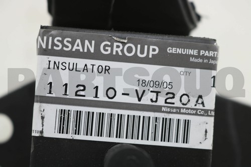 11210VJ20A Genuine Nissan INSULATOR-ENGINE MOUNTING,FRONT 11210-VJ20A ...