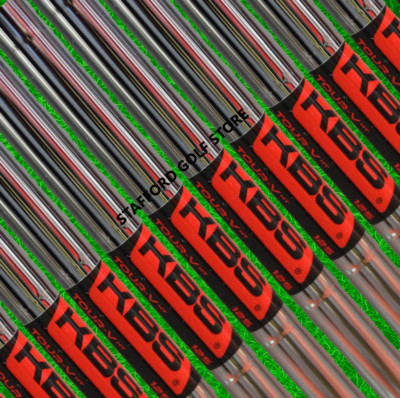 KBS Tour V .355" Taper Tip Steel Iron Golf Shafts Regular/Stiff/X-Stiff ...