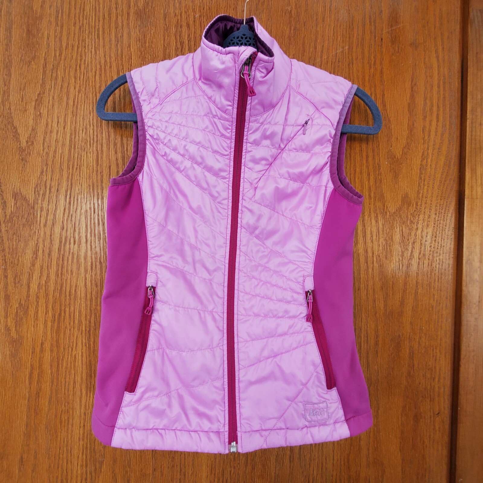 REI Puffer Vest Packable Insulated Lightweight Pink F… - Gem