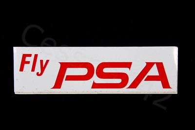 PSA Vintage STICKER Fly PSA Logo 1969 Original Pacific Southwest ...