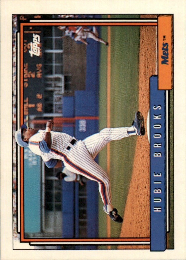 1992 Topps MLB Hubie Brooks #457 | eBay