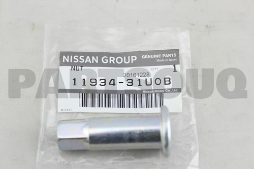 1193431U0B Genuine Nissan NUT 11934-31U0B | eBay