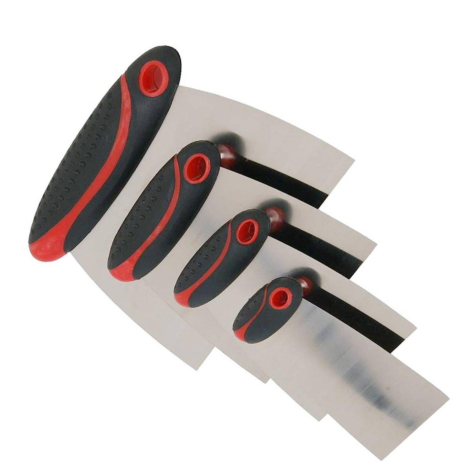 4Pc Set Putty Filler Applicator Scraper Mixer Car Body Repair Steel ...