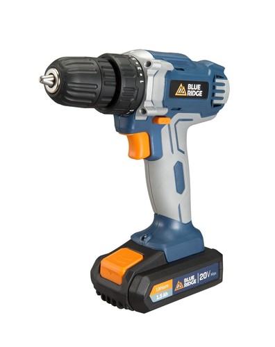 Blue Ridge 20V Cordless Drill/Driver with 12 (BR2800U.2) | eBay